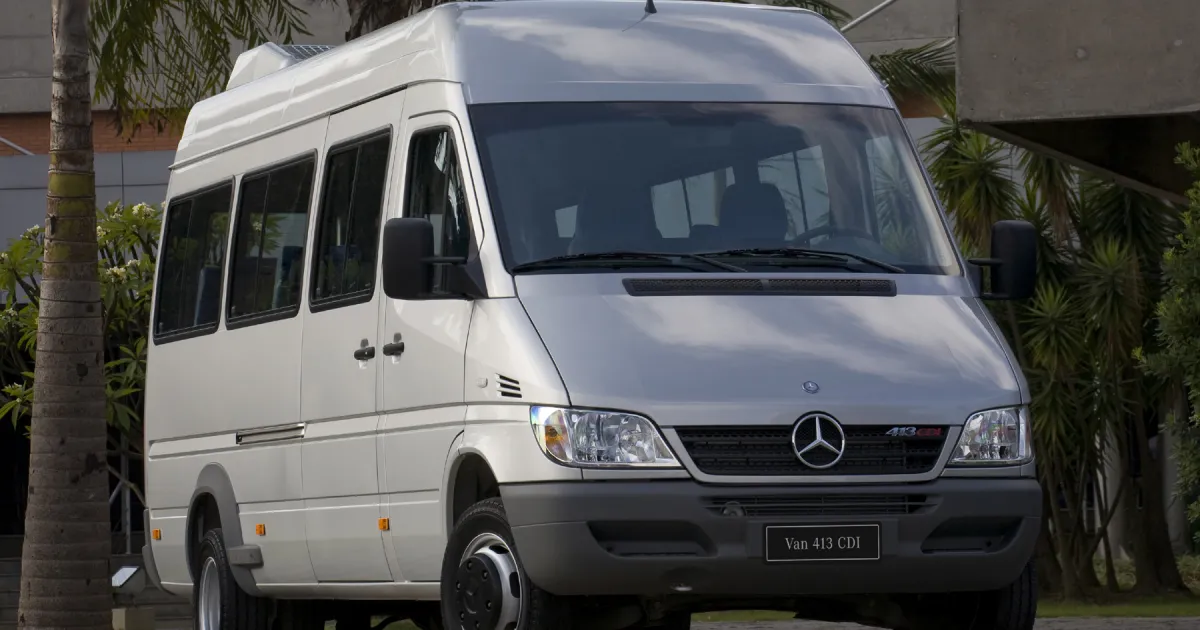 Van Sprinter da Mercedes-Benz é destaque pelo conforto e requinte no ...