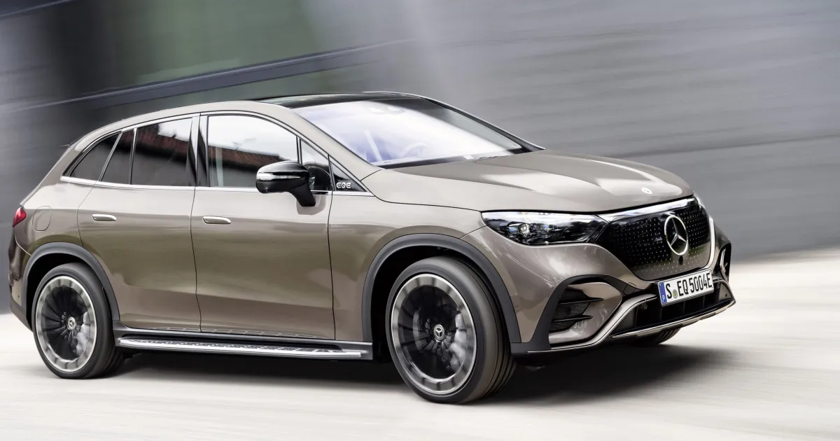 Mercedes-Benz EQE SUV chega ao Brasil unindo mobilidade elétrica e ...